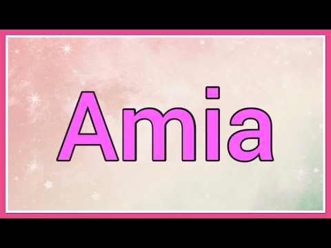 Amia | Name Origin