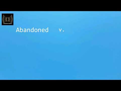 Abandoned, Abandoning, Abandonment | Meaning in Urdu | English Urdu dictionary | انگریزی اردو لغت