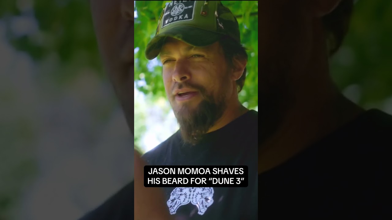 Jason Momoa Shaves His Beard for 