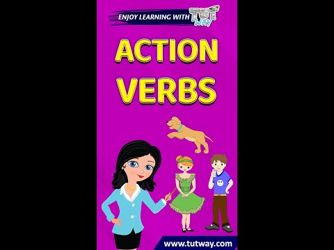 Verbs in English Grammar | Action Verbs for Kids
