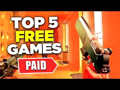 TOP 5 Paid PC Games For Free Right Now