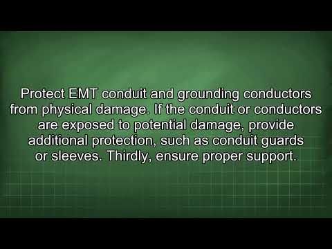 EMT Conduit and Grounding NEC Requirements Explained