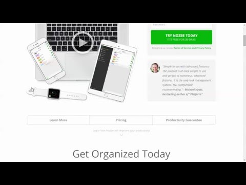 Nozbe Productivity Application Review