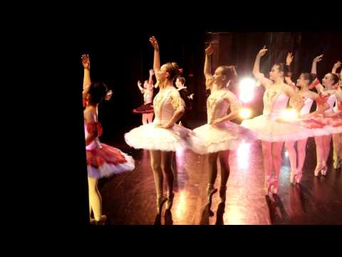 San Jose Dance Theatre backstage clip of Paquita