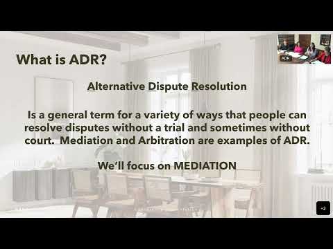 Elder Law Day 2022 Session 7: Your Road to Resolution Mediation of Family Matters