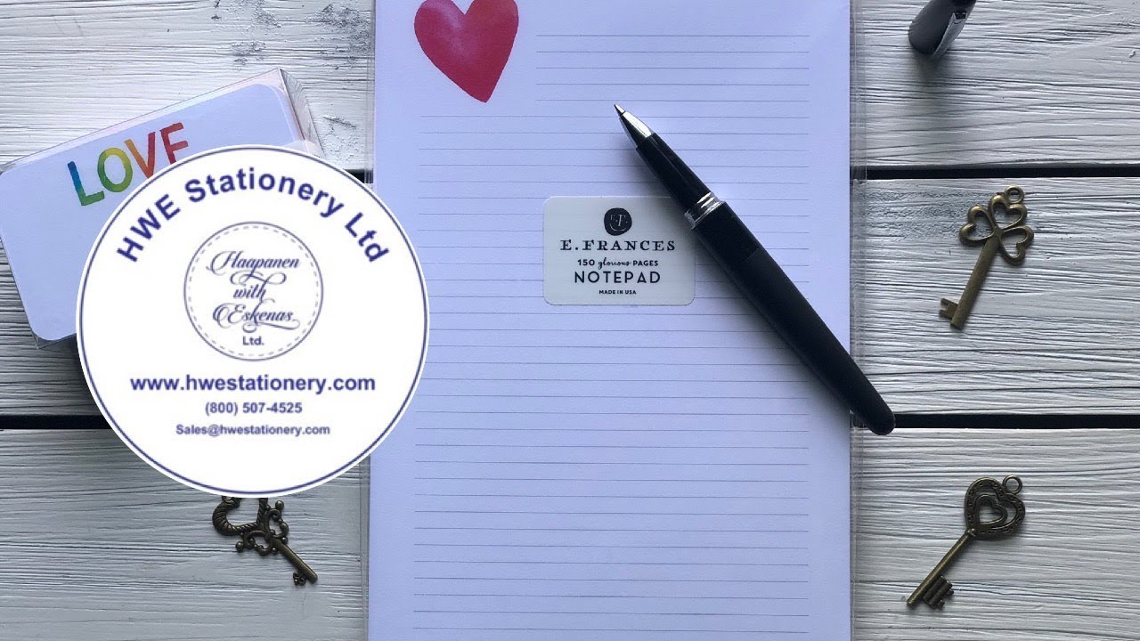 Joe & Andy talk E. Frances Paper