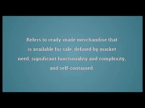 COTS Meaning