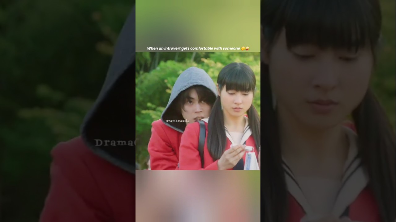 When an introvert gets comfortable with you 🤭🤪 #jdrama #japanese #mylittlemonster #shorts