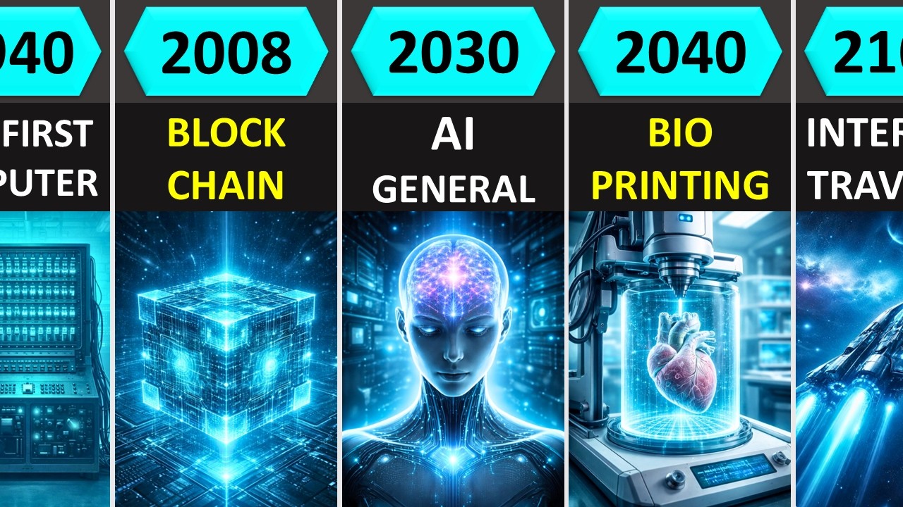 Tech Evolution: Then, Now & Future (1900-2100)