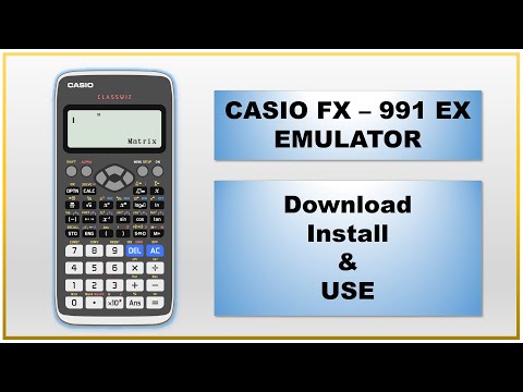 Casio FX- 991 EX  Emulator for Windows  || Download & Install  [step by step]