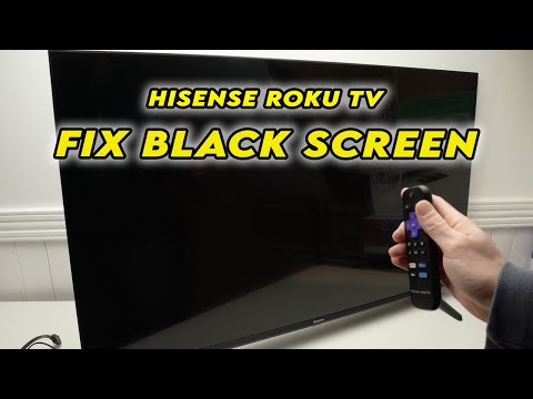 Hisense Roku TV: How to Fix Black Screen Problems - NO PICTURE