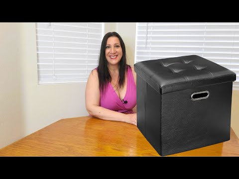 Ottoman Storage Ideas - Sitting Stool