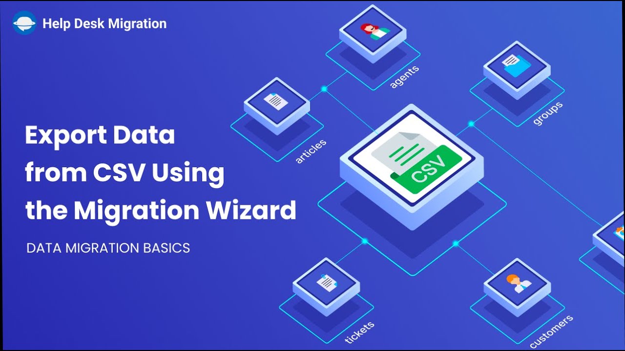 How to Export Data from CSV Using the Migration Wizard