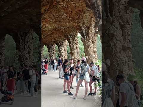 Inside Park güell