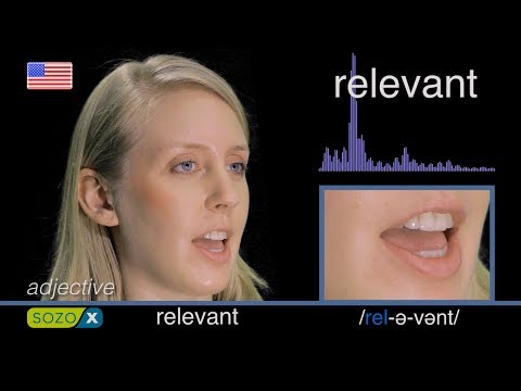 How To Pronounce RELEVANT like an American English Pronunciation