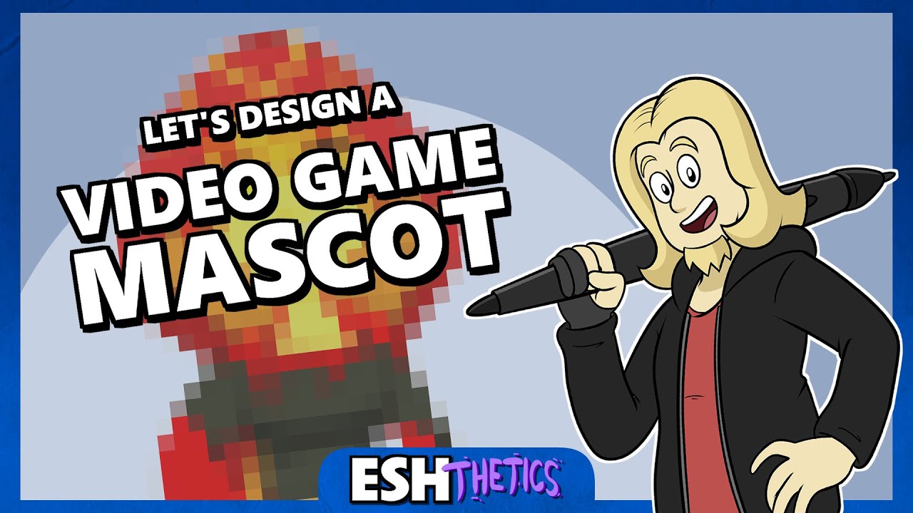 Let's Design a VIDEO GAME MASCOT! -  Part 1: The Hero