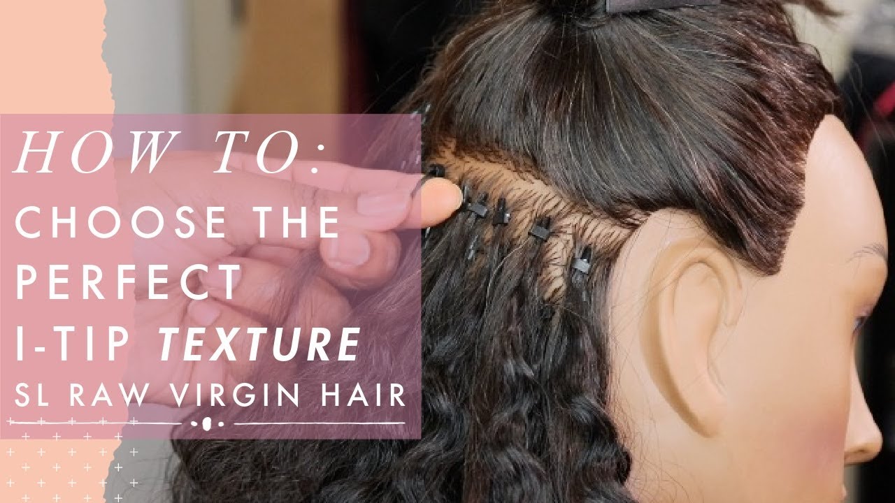 I-Tip Microlink Extensions Comparison | Kinky Curl vs. Kinky Straight Textures | SL Raw Virgin Hair