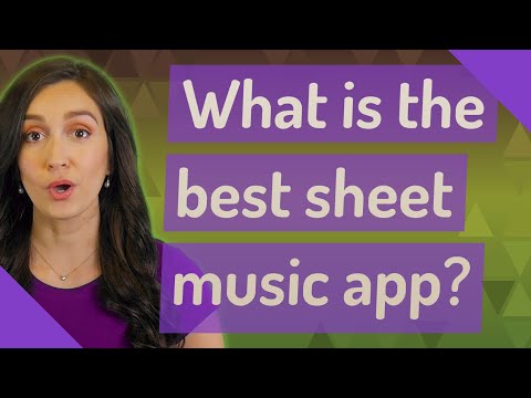 What is the best sheet music app?