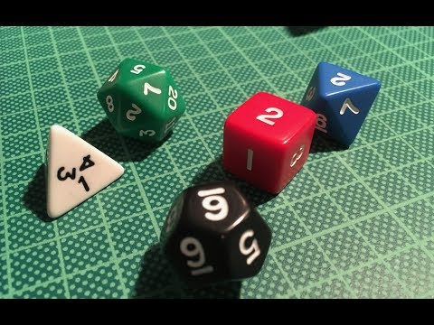 Weird Dice Part 1: Platonic Solids