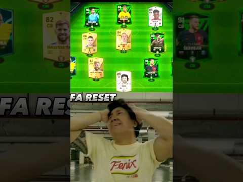 FIFA23 RESET x FC MOBILE #fifamobile 💔🥺