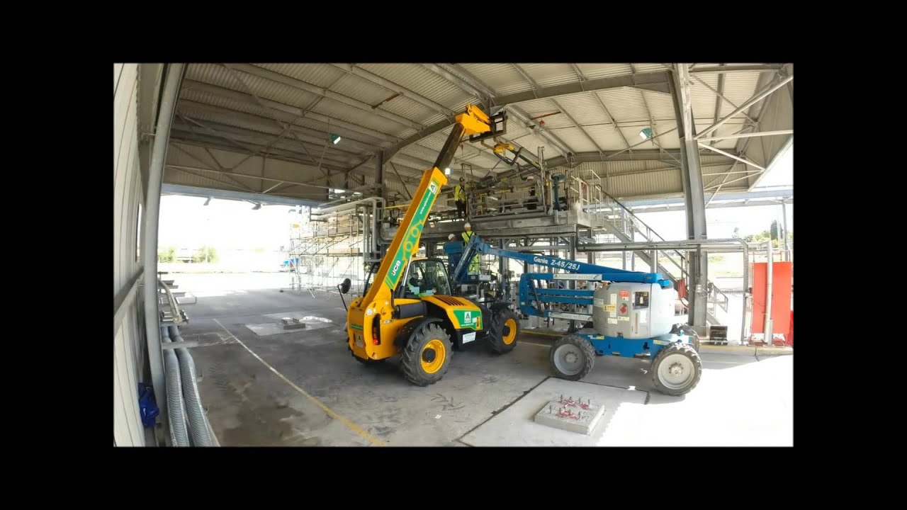 Safe Tanker Access.  Carbis Loadtec Vertically Elevating Platform (VELP) Installation