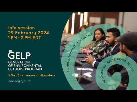 Info Session: Generation of Environmental Leaders Program