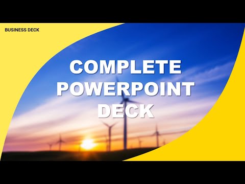 Complete PowerPoint Presentation deck | Free Slide deck