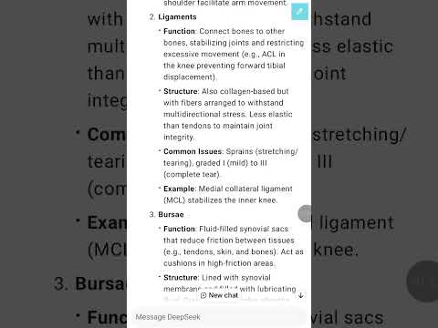 Tendons ligaments and bursae