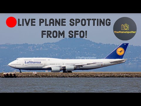 🔴 LIVE SFO Plane Spotting | San Francisco International Airport | 6/21/25