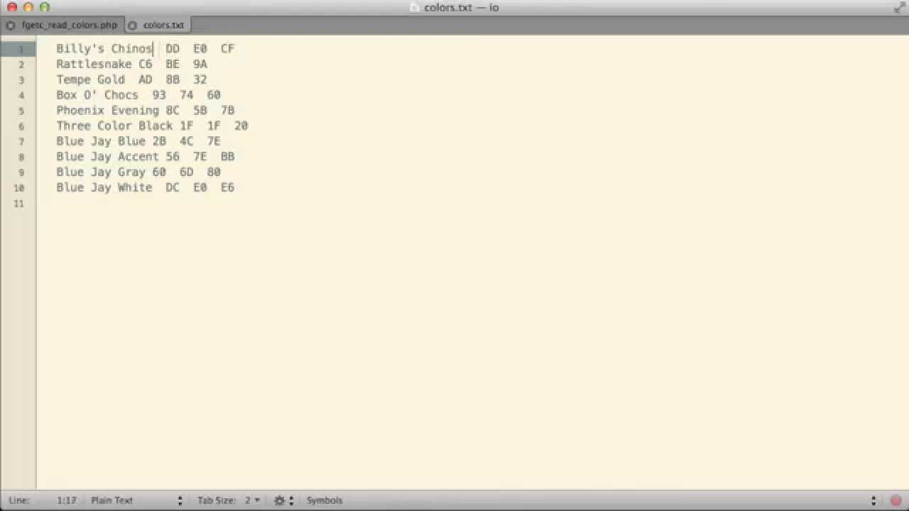 PHP21.0 Reading Data from Files with fgetc