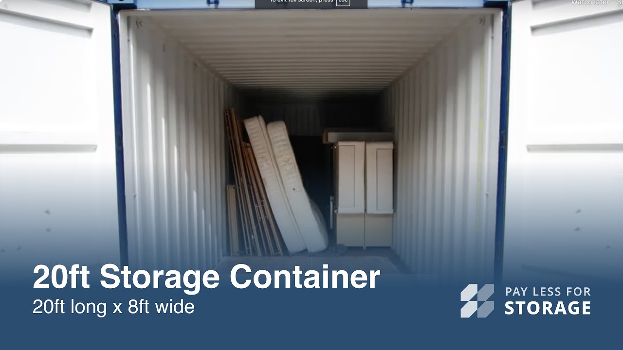 20ft Container Size Guide