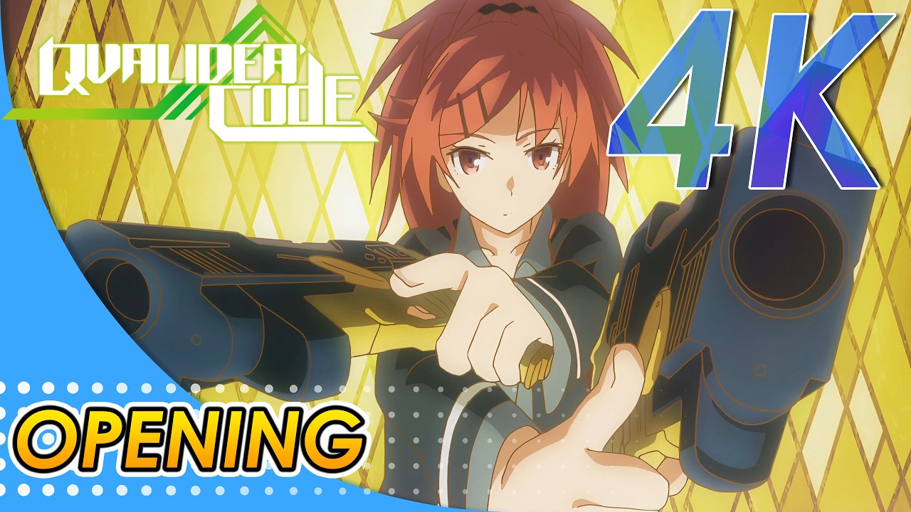 Qualidea Code Opening | Creditless | 4K 60FPS Remastered