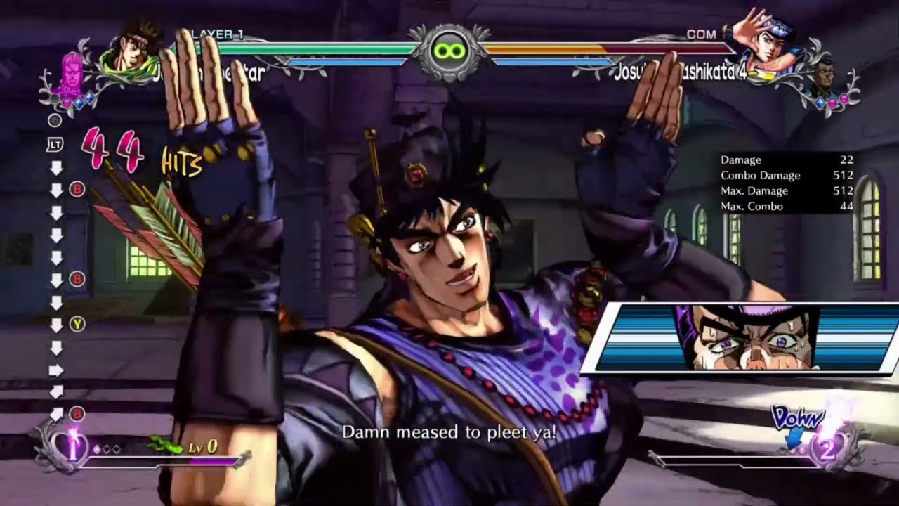 JoJo ASBR: Joseph (Part 2) - Combo (70%)