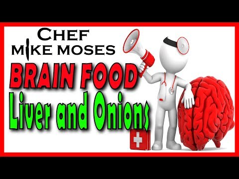 Perfect Liver and Onions - How to cook tender moist Liver. perfect brain Food.