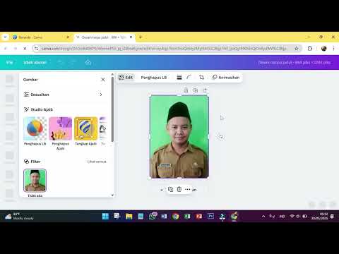 CARA CEPAT MENGGANTI BACKGROUND FOTO DENGAN APLIKASI CANVA