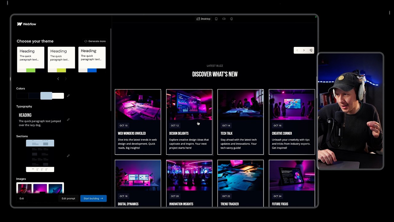 Webflow’s AI Site Builder is Here – First Look & Honest Review