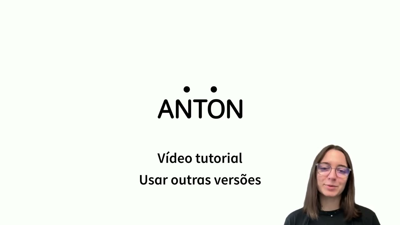 ANTON Tutorial #5 Usar outras versões