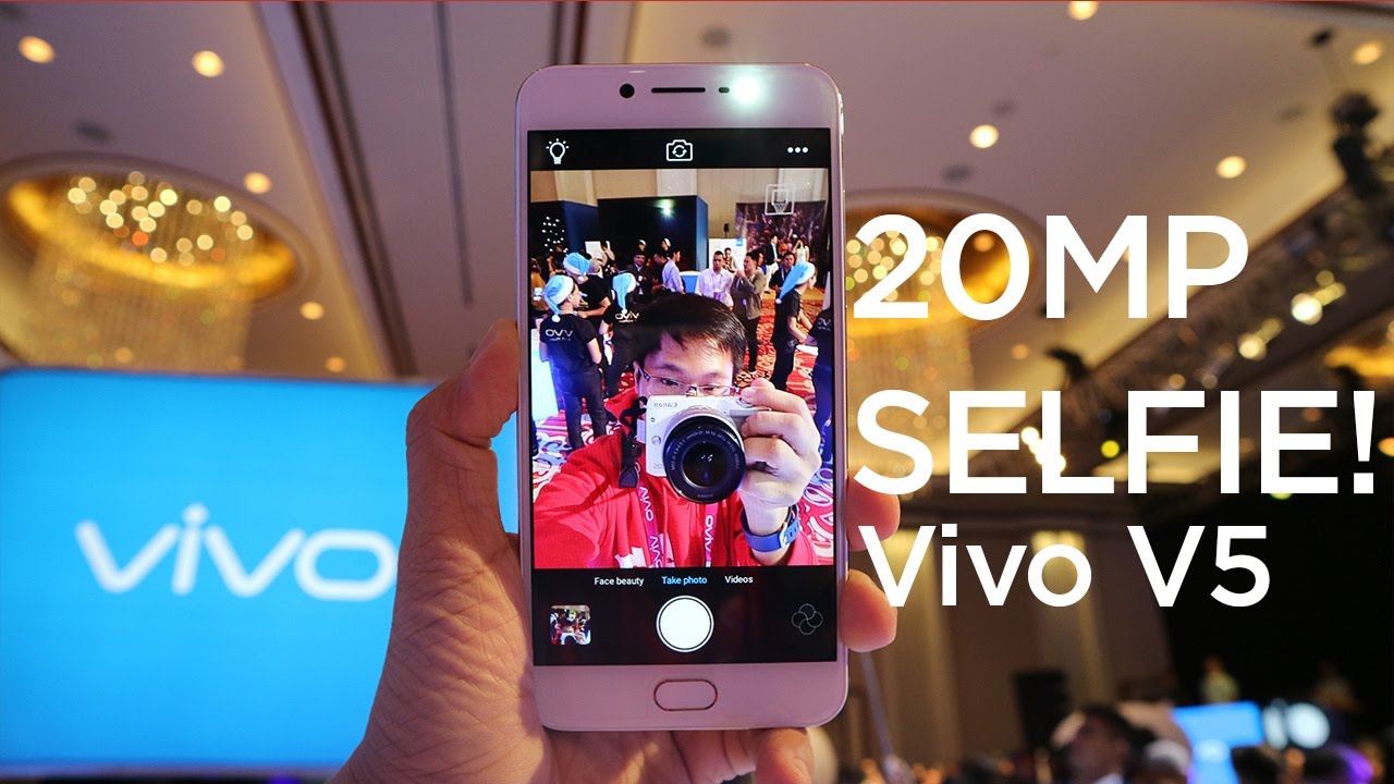 Vivo V5 - 20MP Front Camera First Impressions