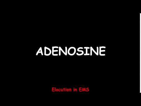 How to Pronounce Adenosine | Paramedic | EMT | Medical Terms
