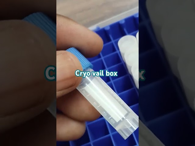 Cryo box - Cryo Vial Box 81 Slot Manufacturer from Sonipat