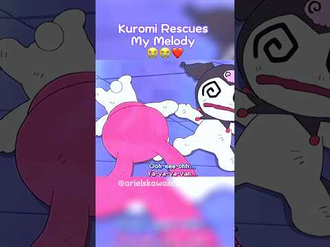 Kuromi Finally Forgives My Melody—So Touching! 😭💜💖#shorts #kuromi #mymelody #friendship
