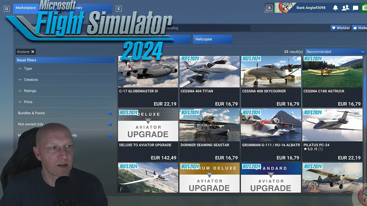 Microsoft Flight Simulator 2024 | The Marketplace is finally here! - Videos & Streams ...