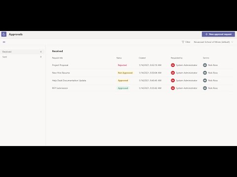 Microsoft Teams Approvals