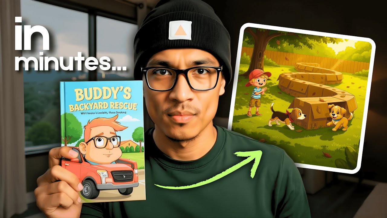 NEW AI Creates Storybooks in Minutes You Can Sell on Amazon & Etsy