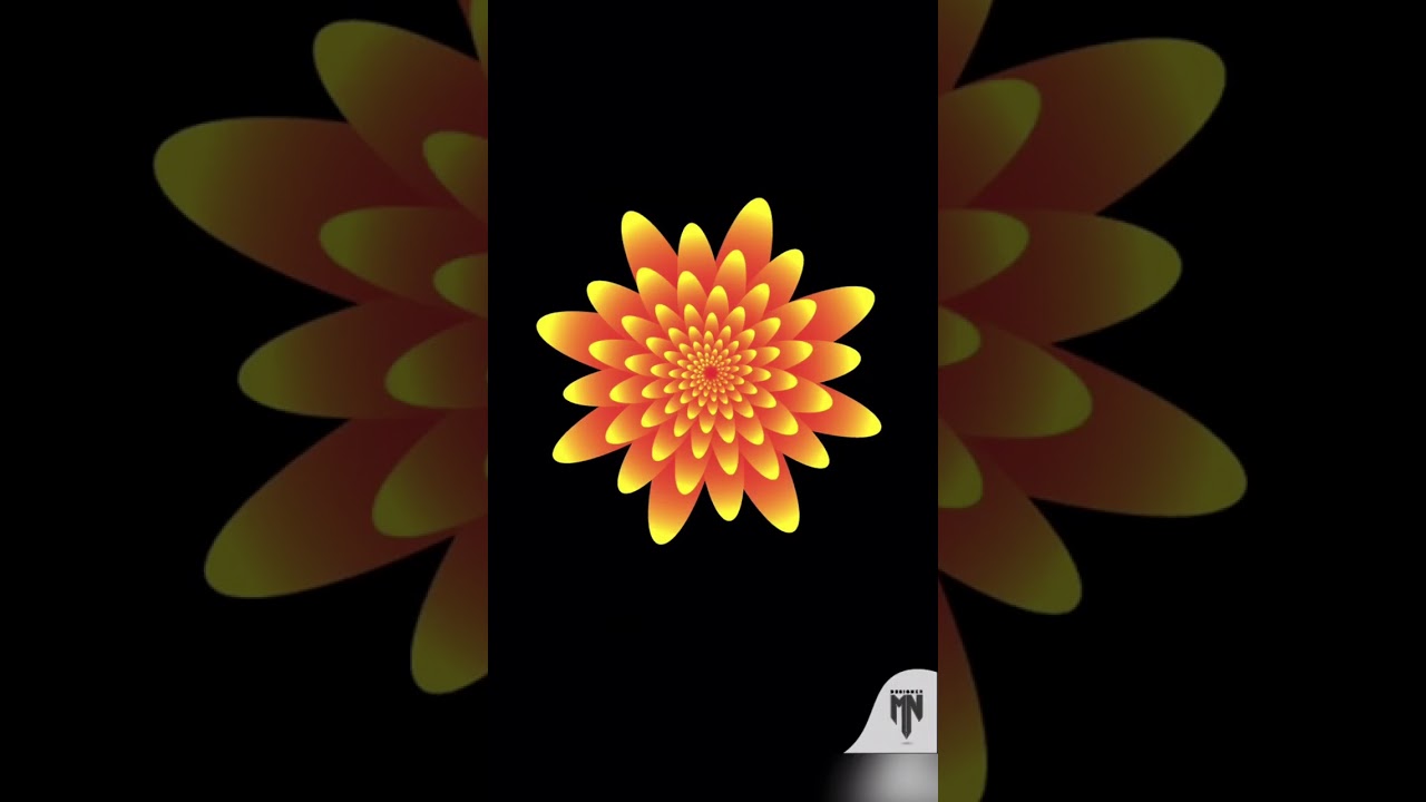 Vector Flower in Adobe Illustrator #shorts #shots #illustrator #illustratortutorial #shot