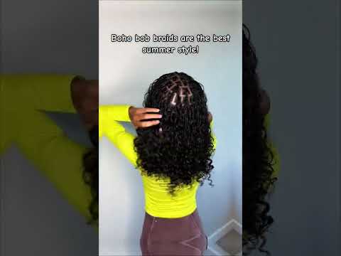 Bob boho braids