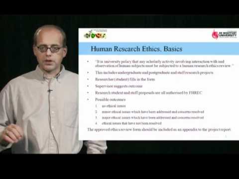 Human Research Ethics in the Faculty of Technology