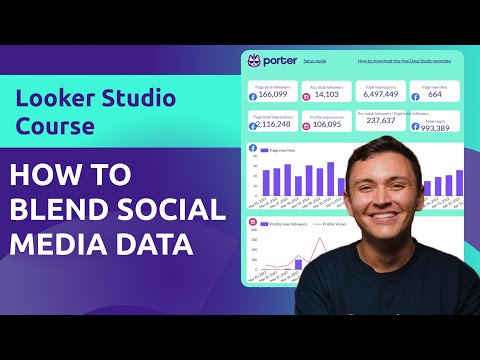 How to blend social media data on Google Looker Studio (2024)