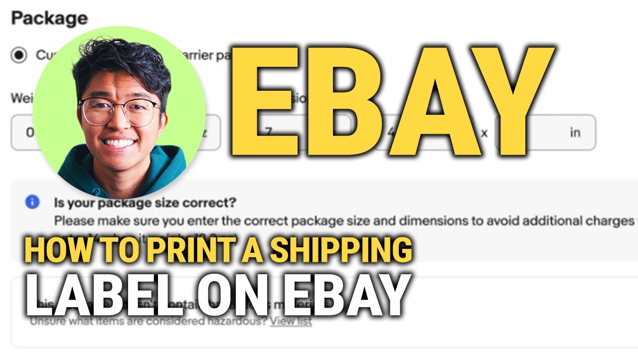 How to Print a Shipping Label on eBay: Easy Guide!