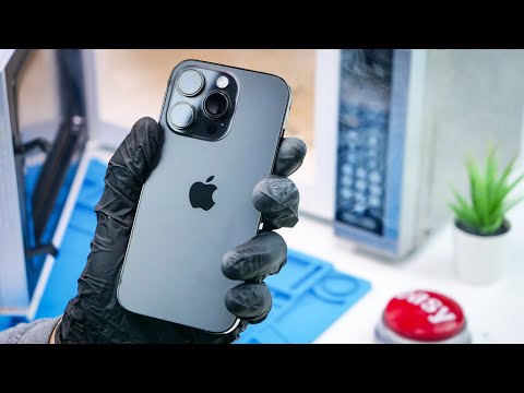 Repairing a Microwaved iPhone 14 Pro (Why Did He Do This?)